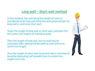 Estimation and costing of a commercial building | PPTX