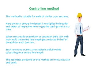 Estimation and costing of a commercial building | PPTX