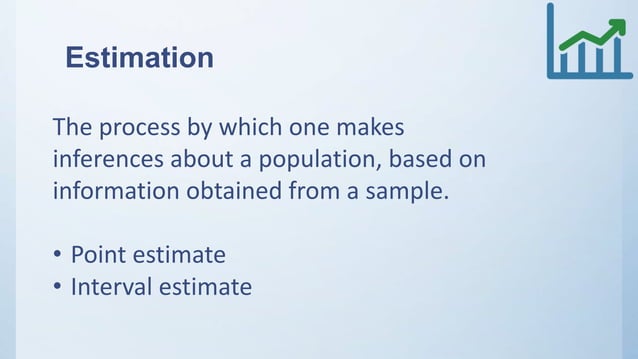 Estimation And Hypothesis Pptx 7336