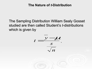 Estimation and hypothesis testing 1 (graduate statistics2) | PPT