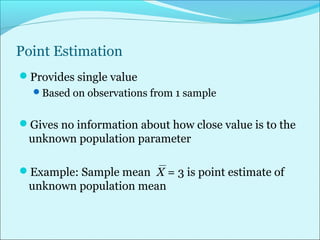 Estimation&ci (assignebt ) | PPT
