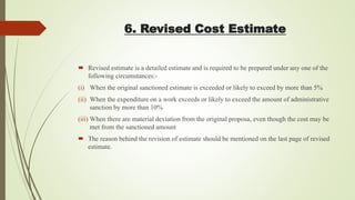 Estimation and Costing | PPTX