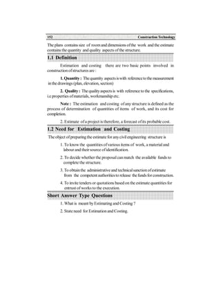 Estimation & costing guide | PDF