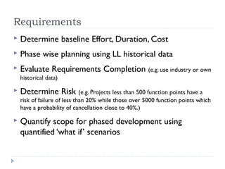 Estimation maturity model using function points | PPT