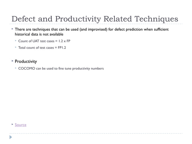 Estimation maturity model using function points | PPT