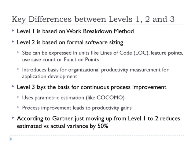Estimation maturity model using function points | PPT