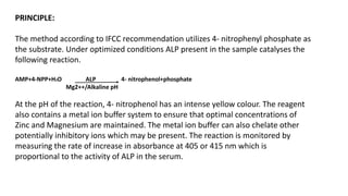 Estimation of alkaline phosphatase.pptxx | PPTX