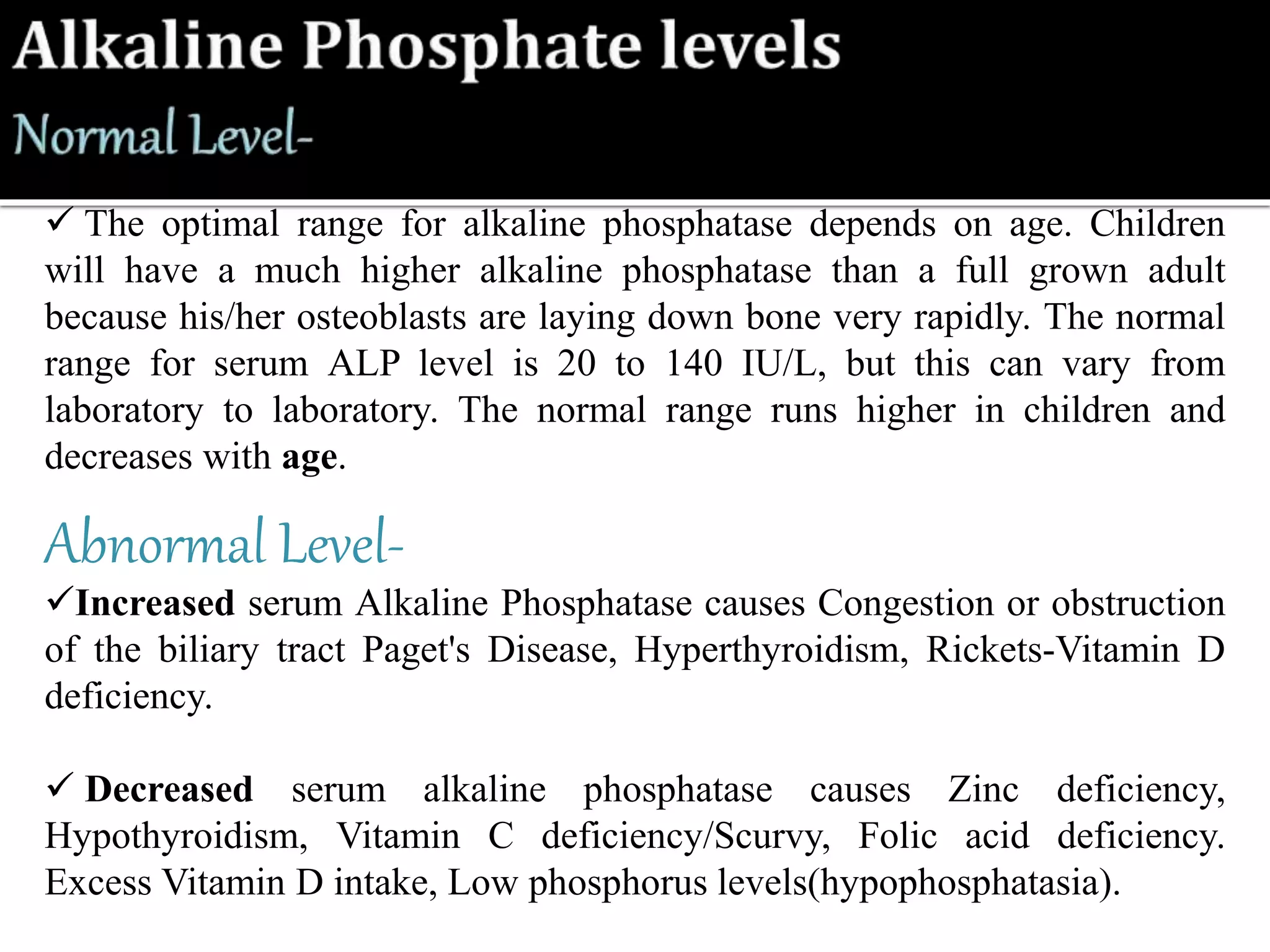 Estimation of alkaline phosphate | PPTX