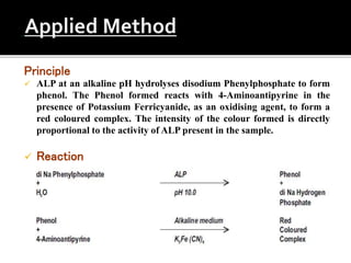 Estimation of alkaline phosphate | PPTX
