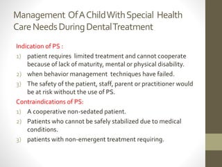 Estimation of dental treatment need in special care . | PPTX
