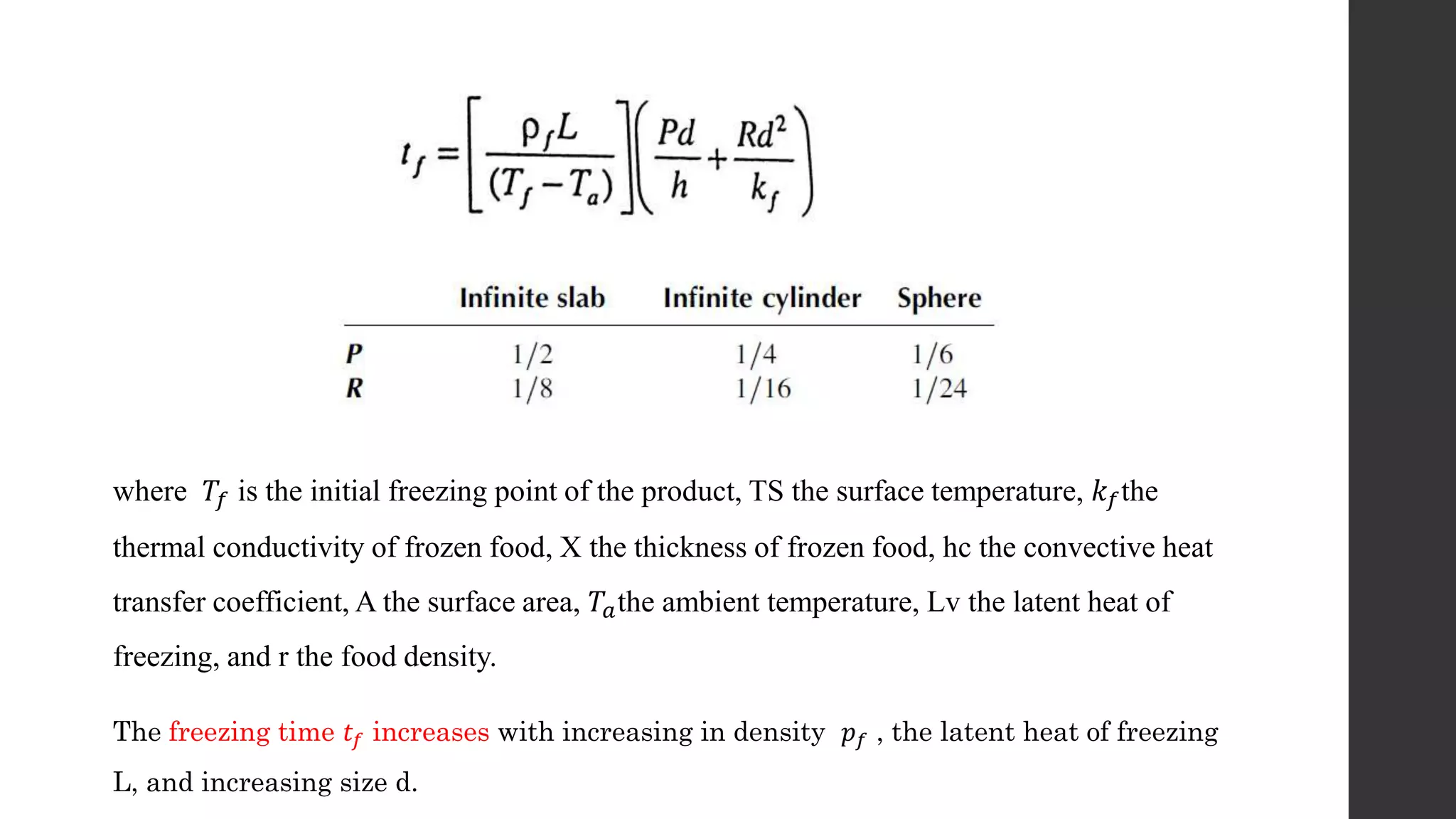 Estimation of freezing time | PPTX