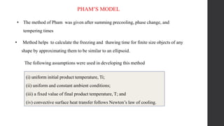 Estimation of freezing time | PPTX