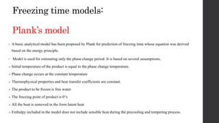 Estimation of freezing time | PPTX
