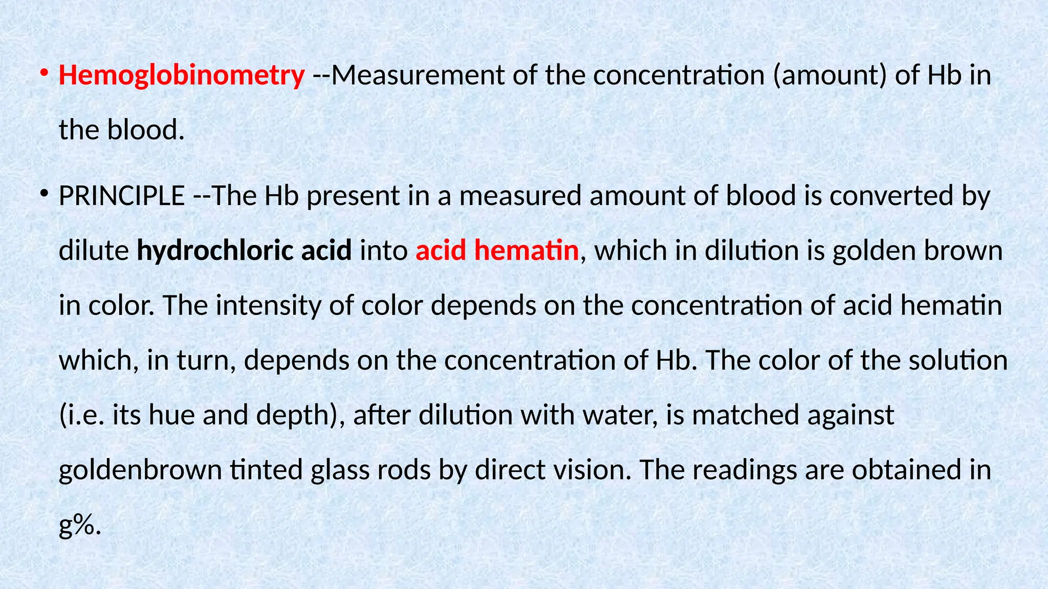 Estimation of Hemoglobin.pptx sahib khan | PPTX