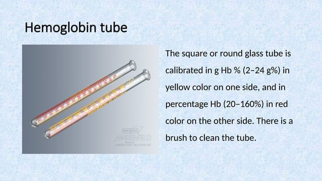 Estimation of Hemoglobin.pptx sahib khan | PPT
