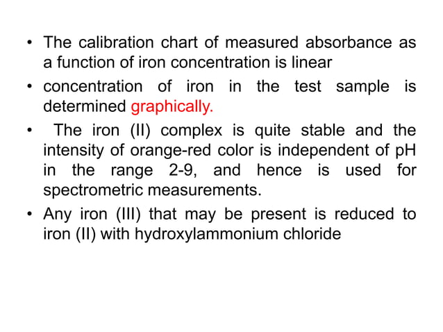 ESTIMATION OF IRON.pptx | Chemistry | Science