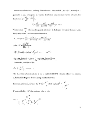 Estimation of mean and its function using asymmetric loss function | PDF
