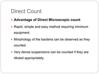 Estimation of microbial cell mass | PPTX