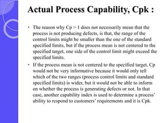 Estimation of process capability 1st yr mpharmacy | PPTX | Technology ...