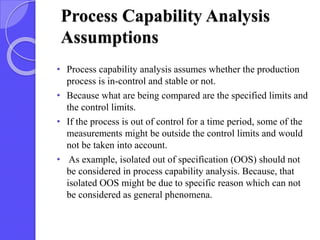 Estimation of process capability 1st yr mpharmacy | PPTX | Technology ...