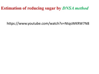 Estimation of reducing and non reducing sugar | PPTX