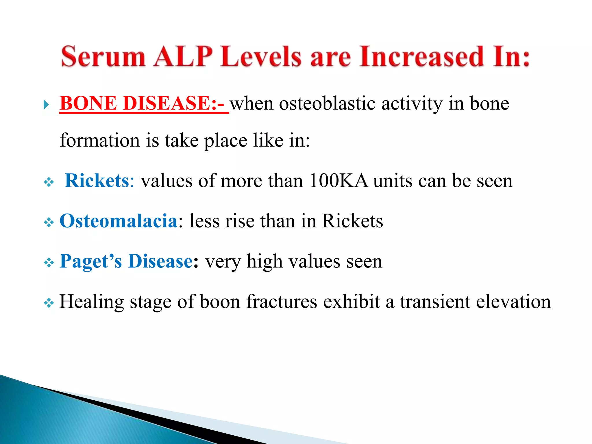 Estimation of serum alkaline phosphatase activity | PPTX