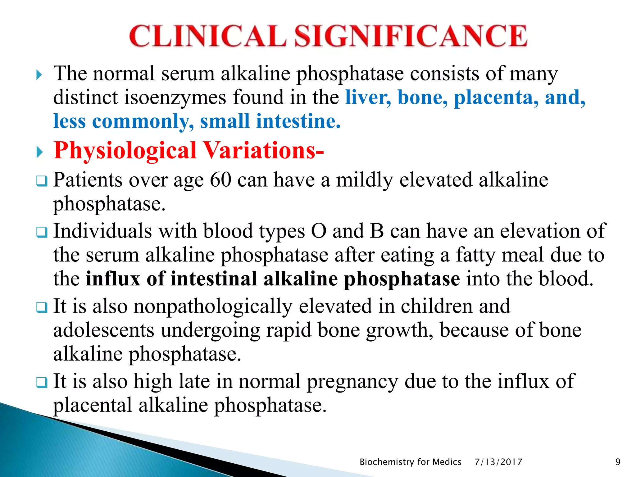 Estimation of serum alkaline phosphatase activity | PPTX