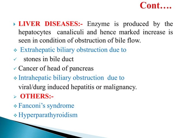 Estimation of serum alkaline phosphatase activity | PPT