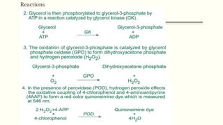 Estimation of serum triglycerides by Dr. Tehmas | PPTX