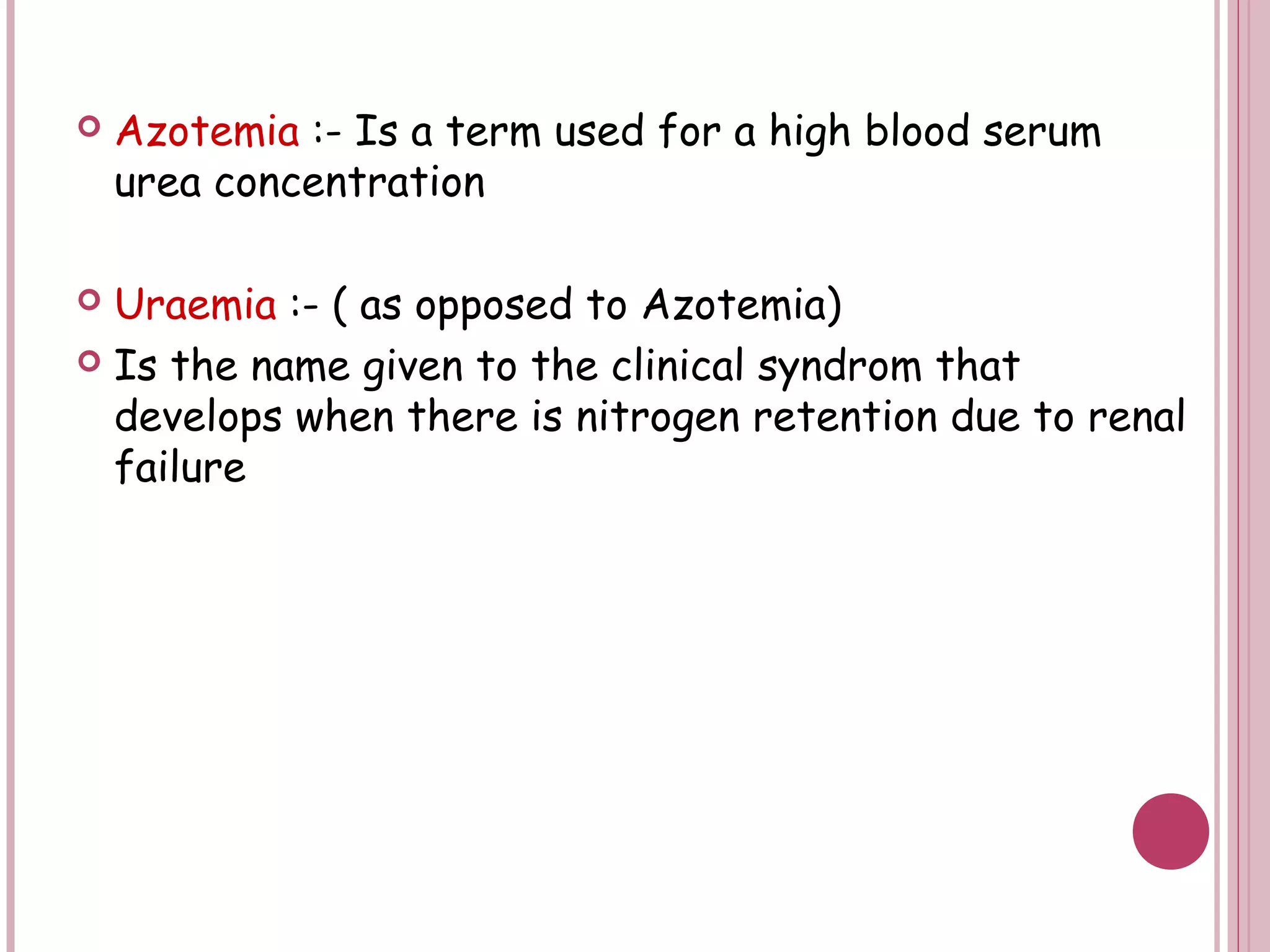 Estimation of serum urea | PPT