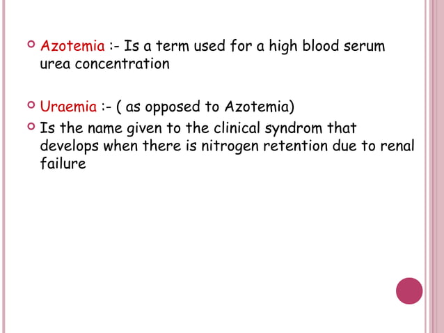 Estimation of serum urea | PPT