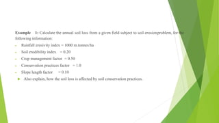 ESTIMATION OF SOIL LOSS (USLE).pptx