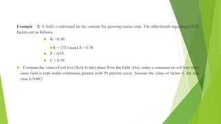ESTIMATION OF SOIL LOSS (USLE).pptx