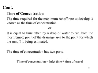 Estimation of storm sewage | PPT