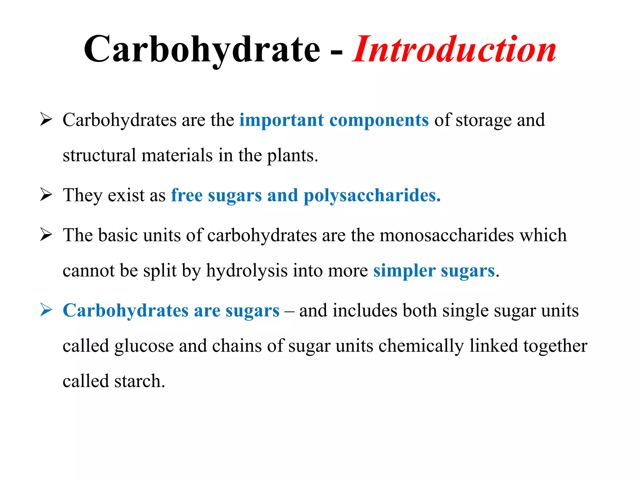 Estimation of total carbohydrate | PPTX