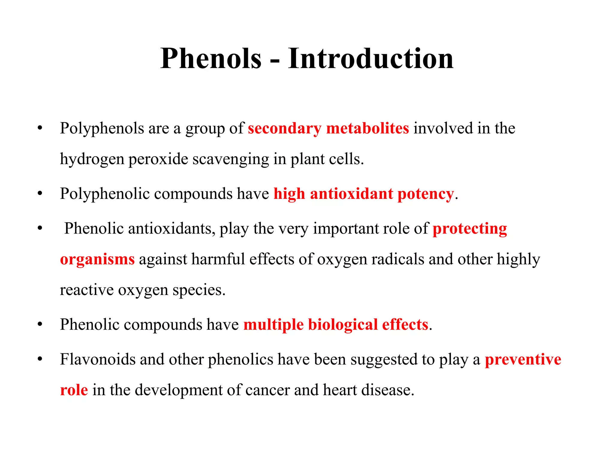Estimation of total phenols | PPTX