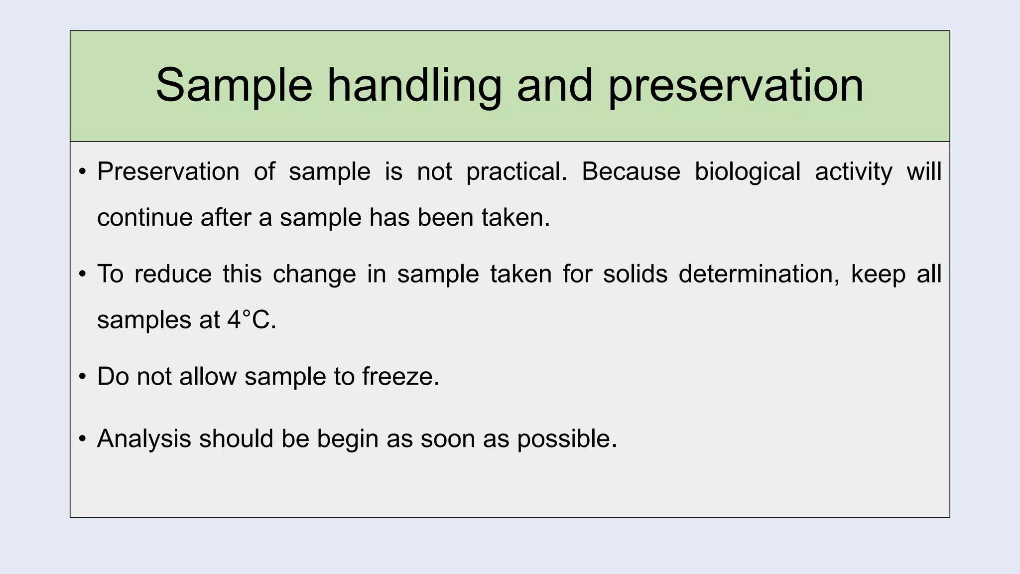 Estimation of total solids, total suspended solids and total dissolved ...