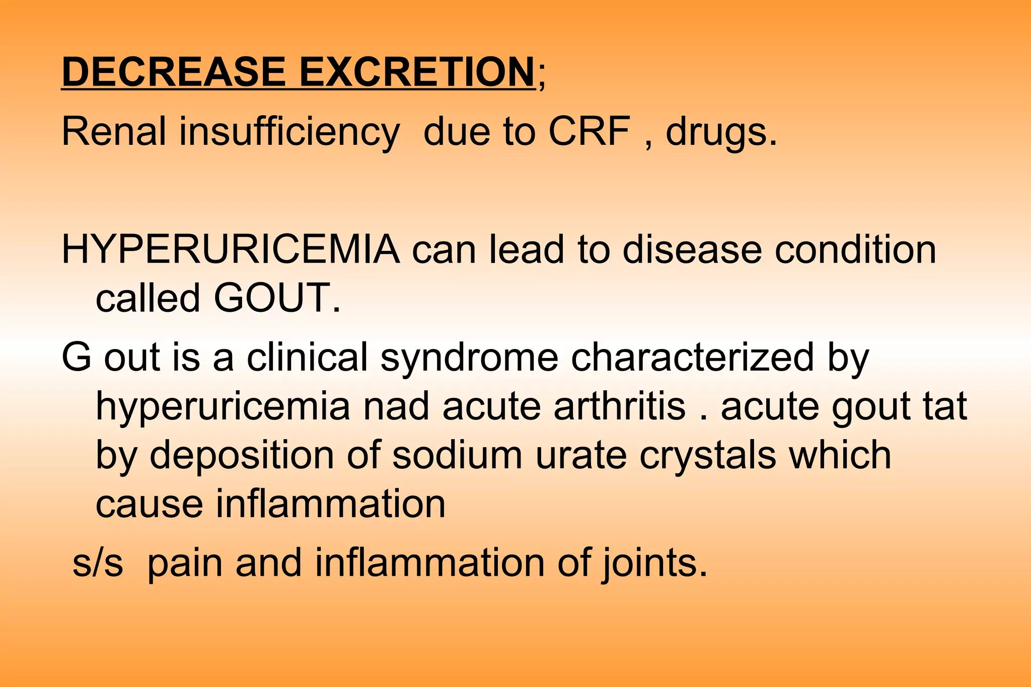 Estimation of uric acid | PPT
