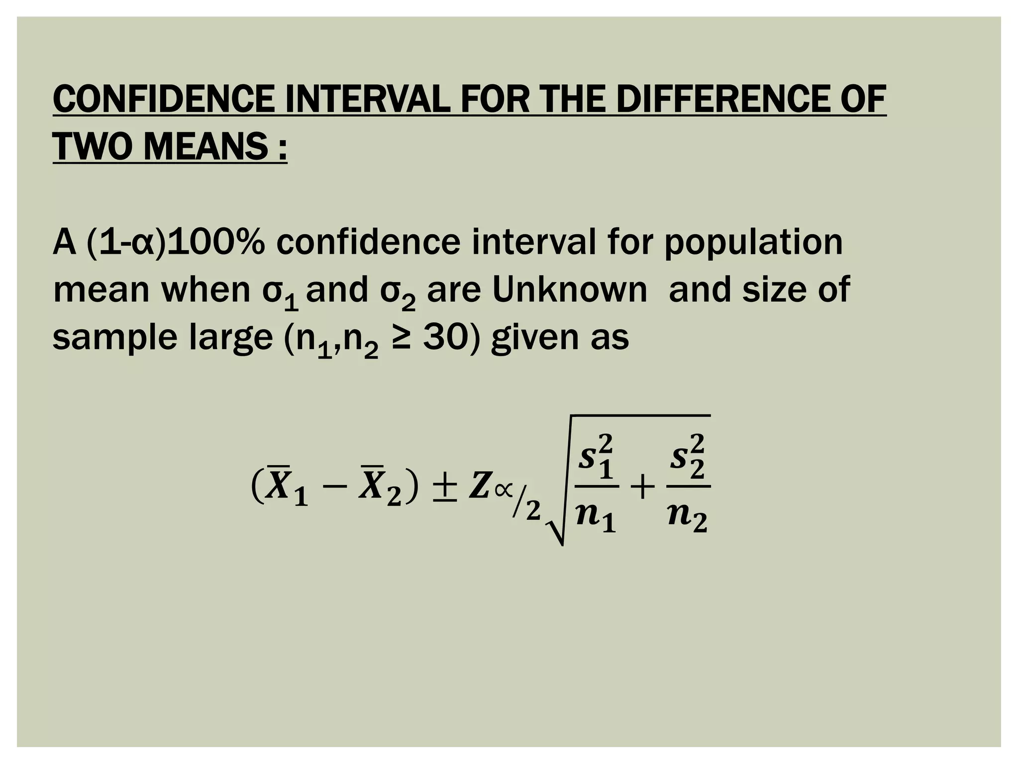 Estimation part II | PPTX