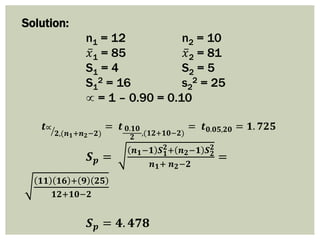 Estimation part II | PPTX
