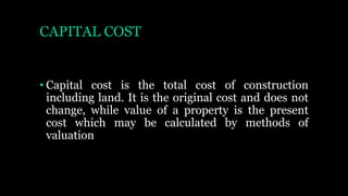 Estimation and costing of civil engineering works | PPTX