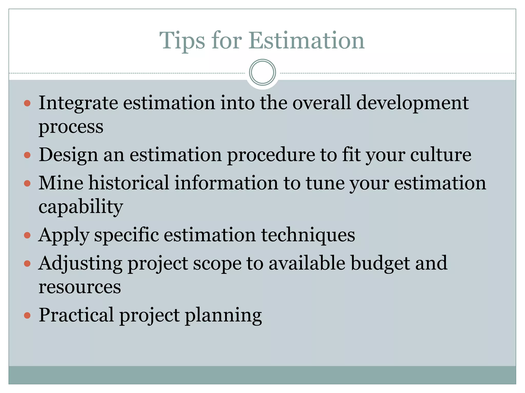 Estimations | PPTX | Business | Business and Finance
