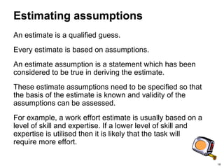 PM Estimation techniques | PPT