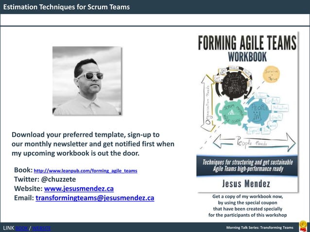 Estimation techniques for Scrum Teams | PPTX