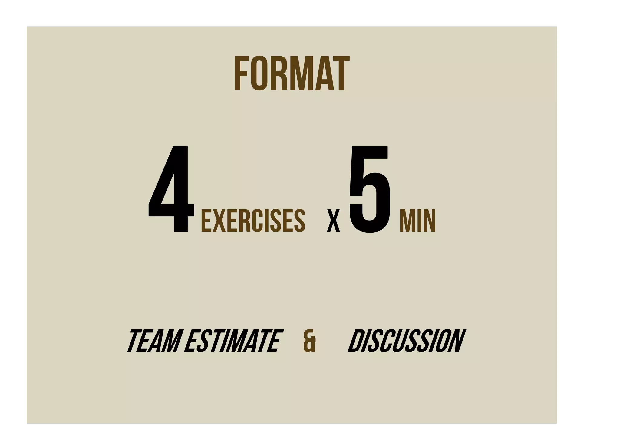 Agile estimation techniques workshop | PPT