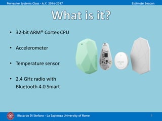 Estimote Beacon presentation | PPT