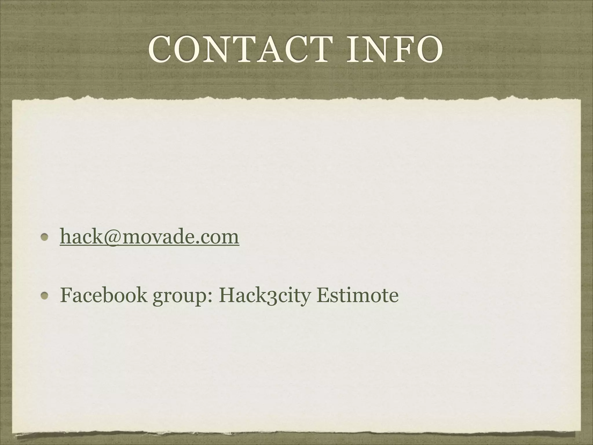 [Hack3City] Estimote Beacons development - get started | PPT