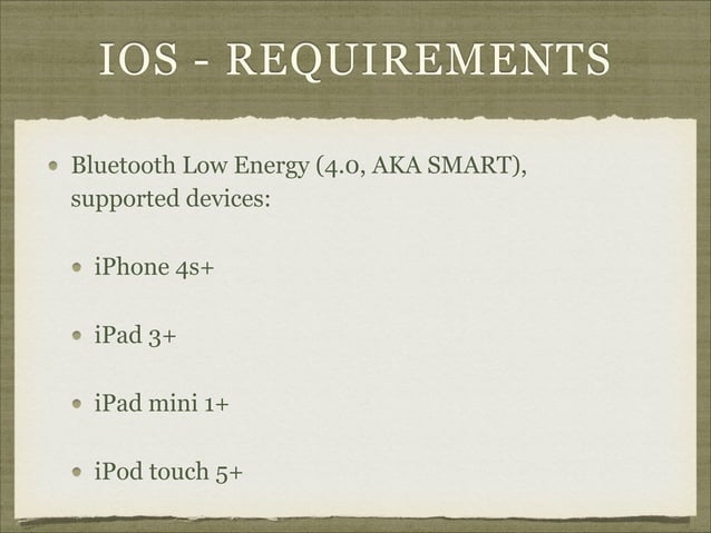 [Hack3City] Estimote Beacons development - get started | PPT