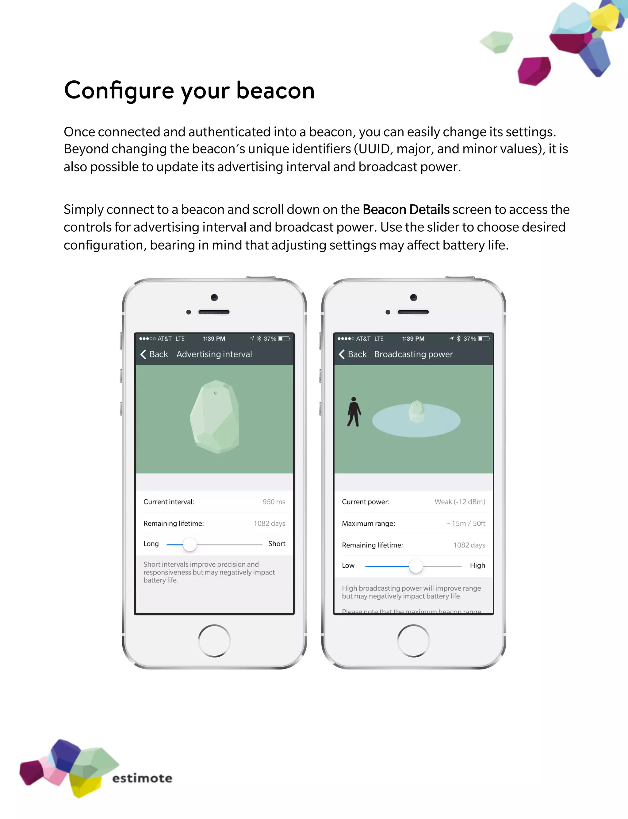 How to start with Estimote Beacons? | PDF