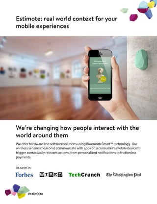 Estimote Beacons | PDF
